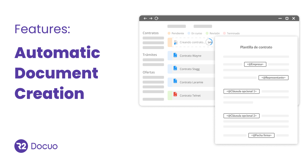 Document Automation Software | R2 Docuo