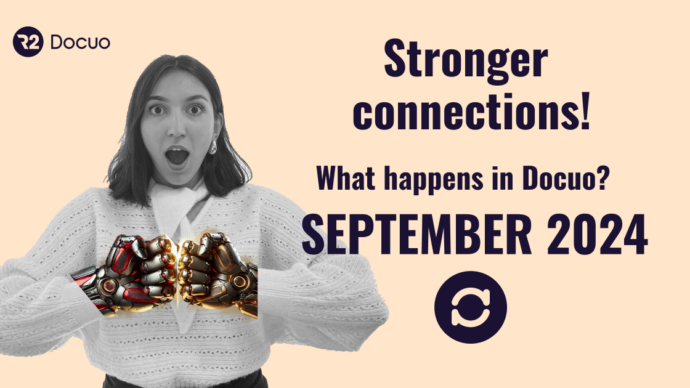 What happens in Docuo? - September 2024 - R2 Docuo