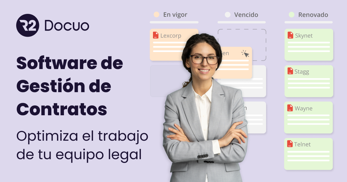 Software de Gestión de Contratos (CLM) | R2 Docuo